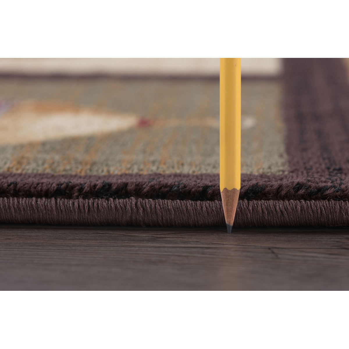 Threadbind Area Rug in Brown & Reviews | Wayfair
