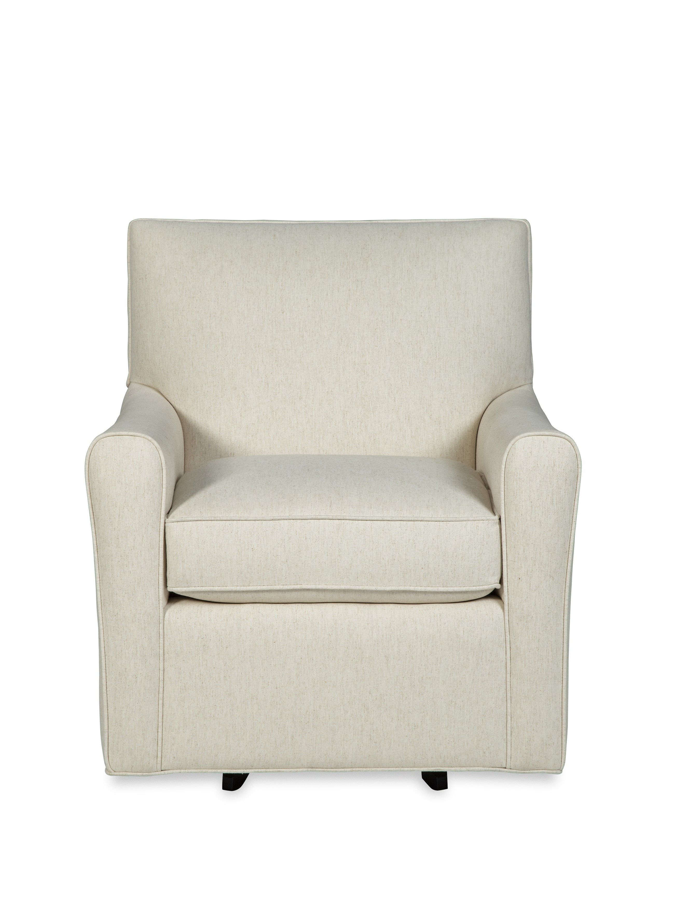 Birch Lane™ Mikeno Upholstered Swivel Armchair | Wayfair