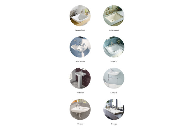 Types of Bathroom Sinks | Wayfair