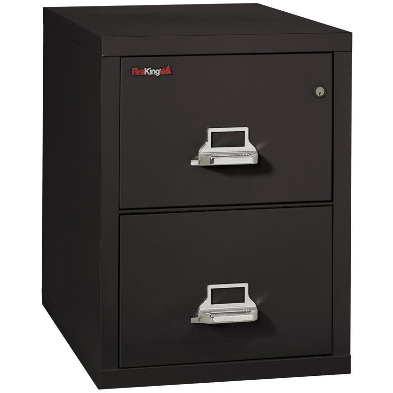 FireKing Fireproof 2-Drawer Vertical File Cabinet