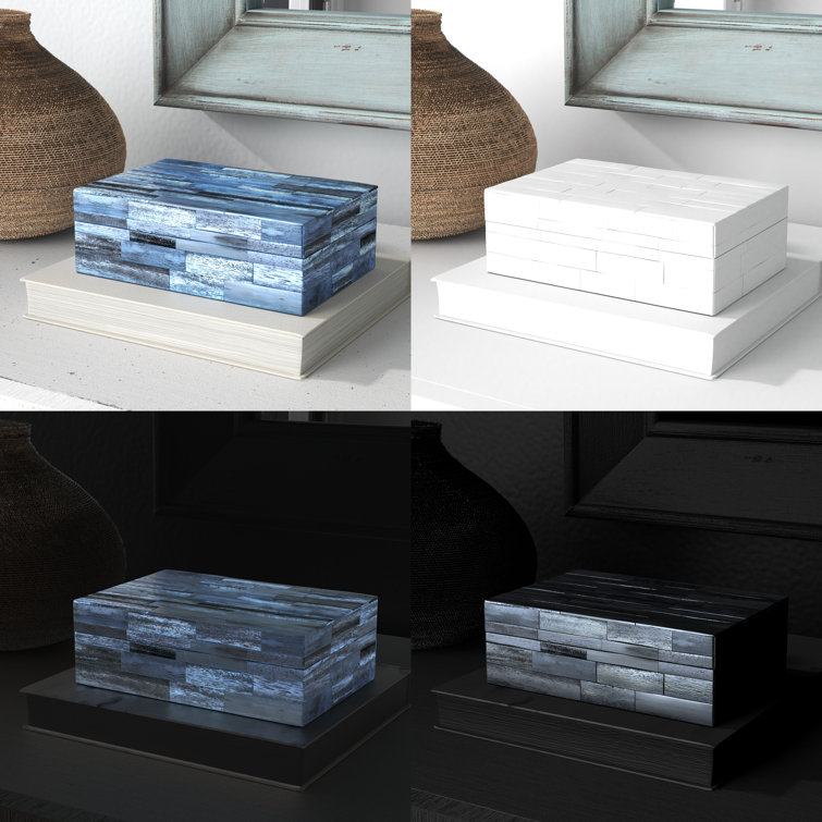 Beachcrest Home Mcleod Rectangular Decorative Box & Reviews | Wayfair