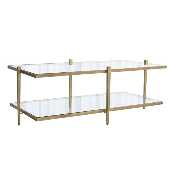 Global Views Laforge Cocktail Table-Antique Gold | Perigold
