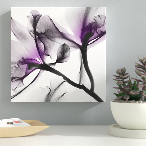 Ebern Designs Lavendar Luster 1 - Wrapped Canvas Graphic Art & Reviews ...