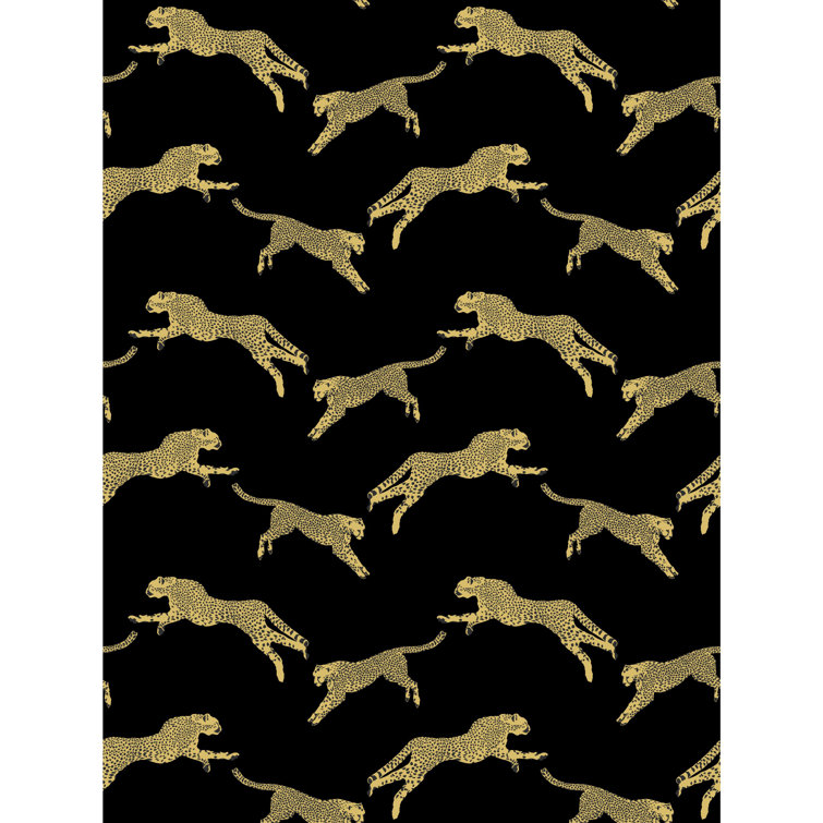 THSc Leaping Cheetah Wallpaper Roll | Perigold
