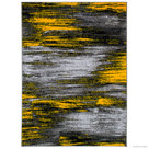 AllStar Rugs Abstract Area Rug in Orange & Reviews | Wayfair