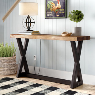 Wayfair | X & Cross Leg Console Tables You'll Love in 2022