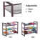 Ebern Designs 3 -Tier Metal Shoe Rack & Reviews | Wayfair