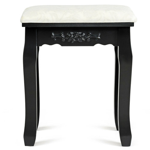 Astoria Grand Cadence 17.5'' Tall Vanity Stool & Reviews | Wayfair