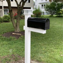 4EverProducts Galaxy Post Mounted Mailbox & Reviews | Wayfair
