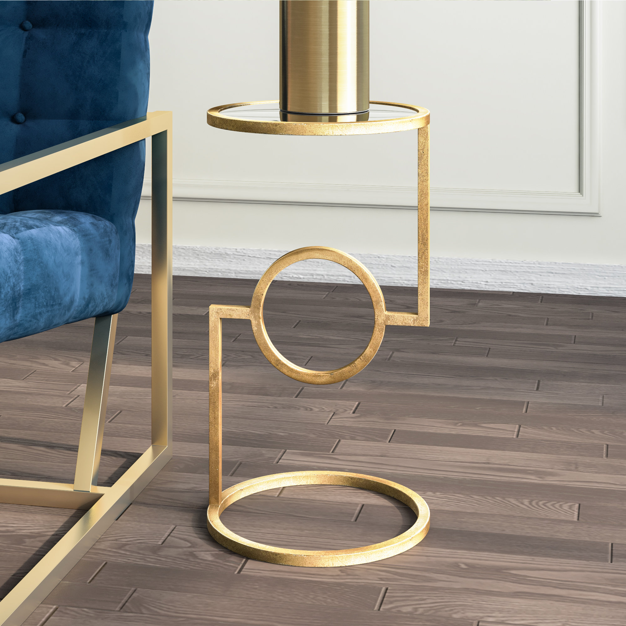 Mercer41 Umaiza 22'' Tall Frame End Table & Reviews | Wayfair