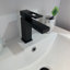 KIBI USA Cubic Single Hole Bathroom Faucet with Optional Drain Assembly ...