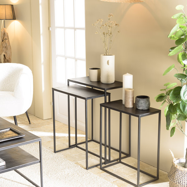 Ebern Designs 3 Piece Side Table Set | Wayfair.co.uk