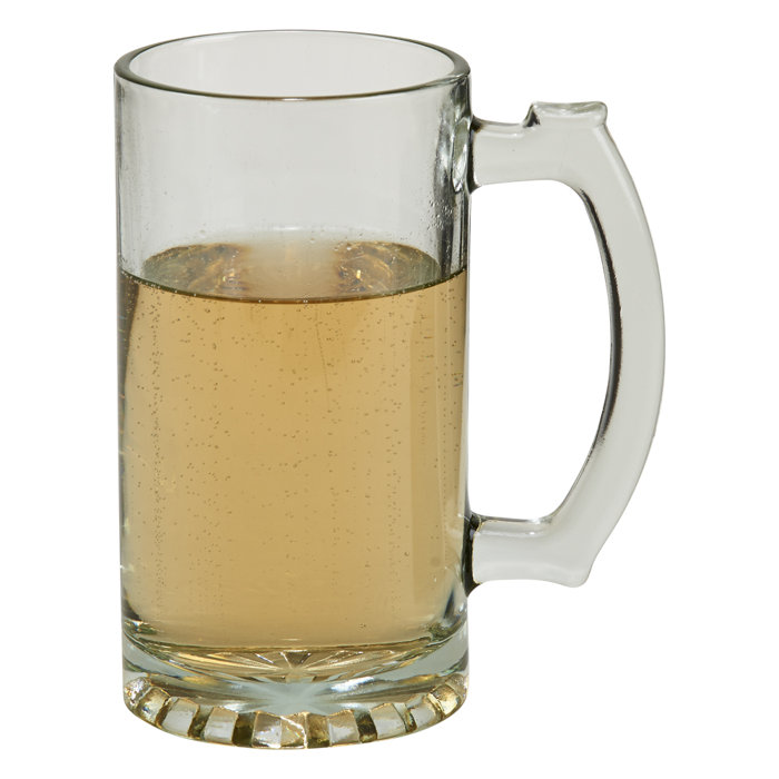Creative Gifts International 16 oz. Glass Beer Mug | Wayfair