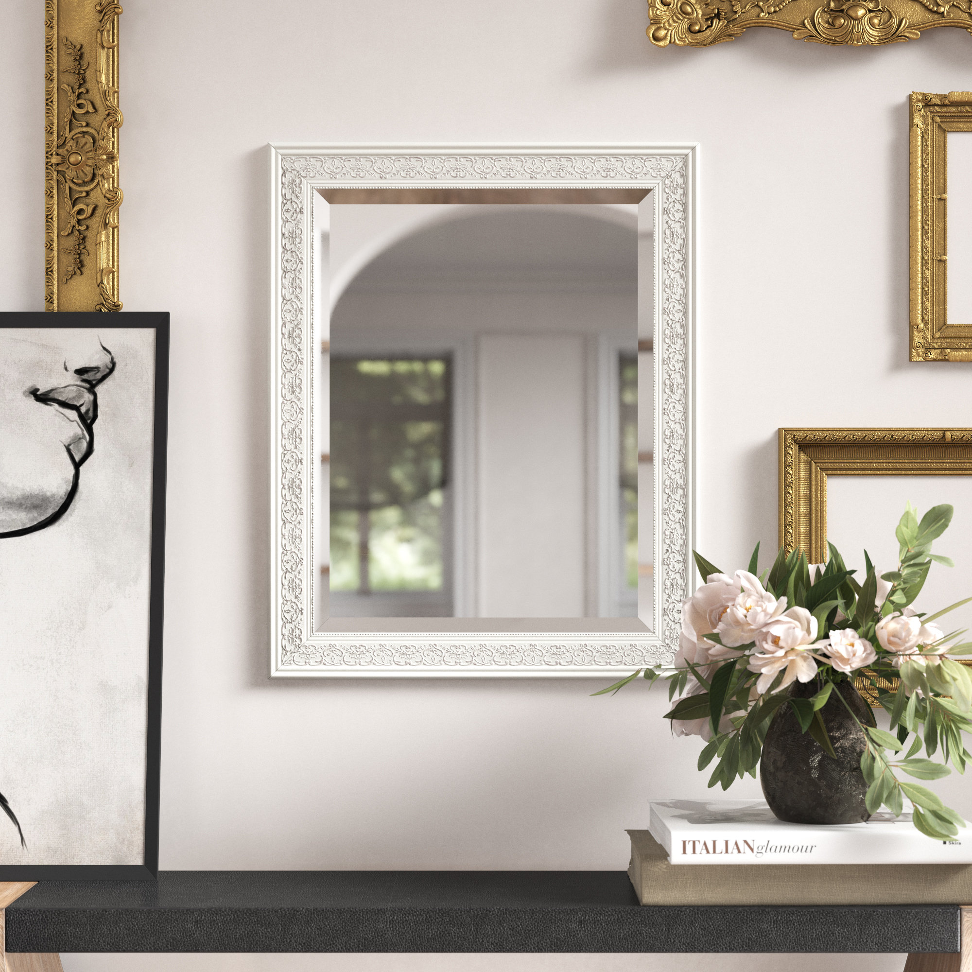 Kelly Clarkson Home Lousiville Rectangle Wall Mirror & Reviews | Wayfair