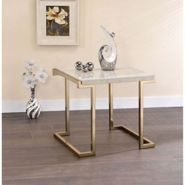 Everly Quinn Leist 17'' Tall C Table End Table | Wayfair
