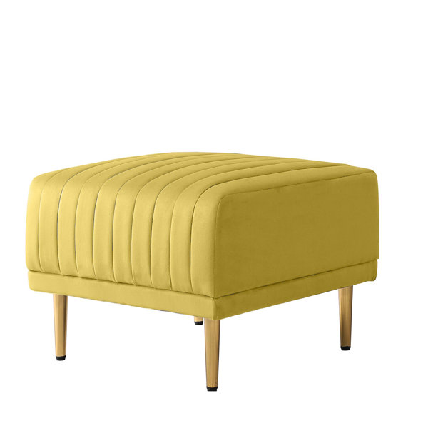 Mercer41 Daevin Upholstered Ottoman - Wayfair Canada