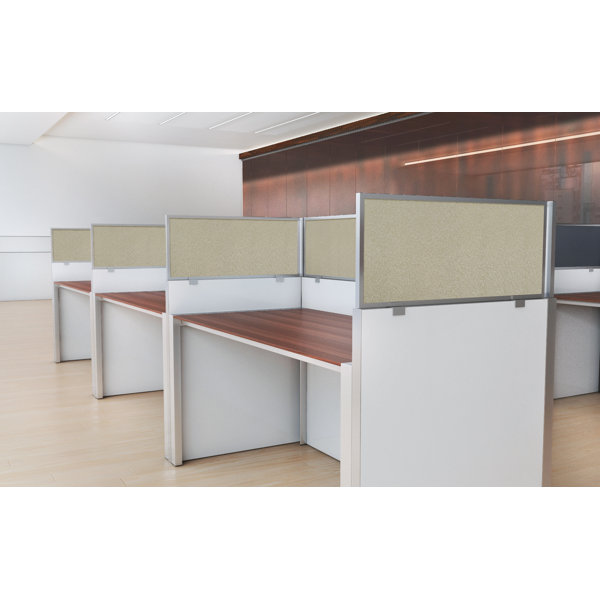OBEX Acoustical Cubicle Mounted Privacy Panel with Large Bracket | Wayfair