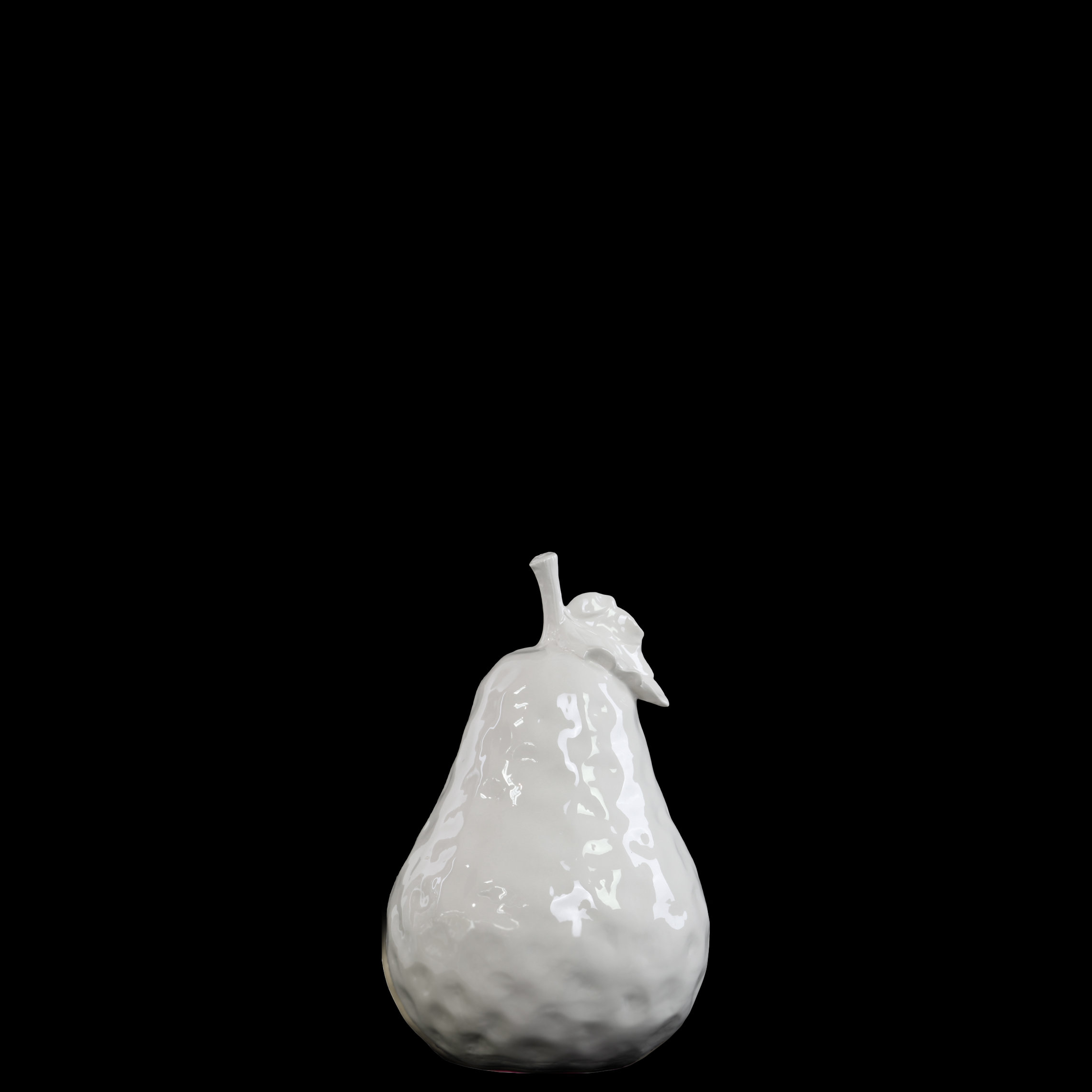 Winston Porter Maraca Ceramic Pear Figurine | Wayfair