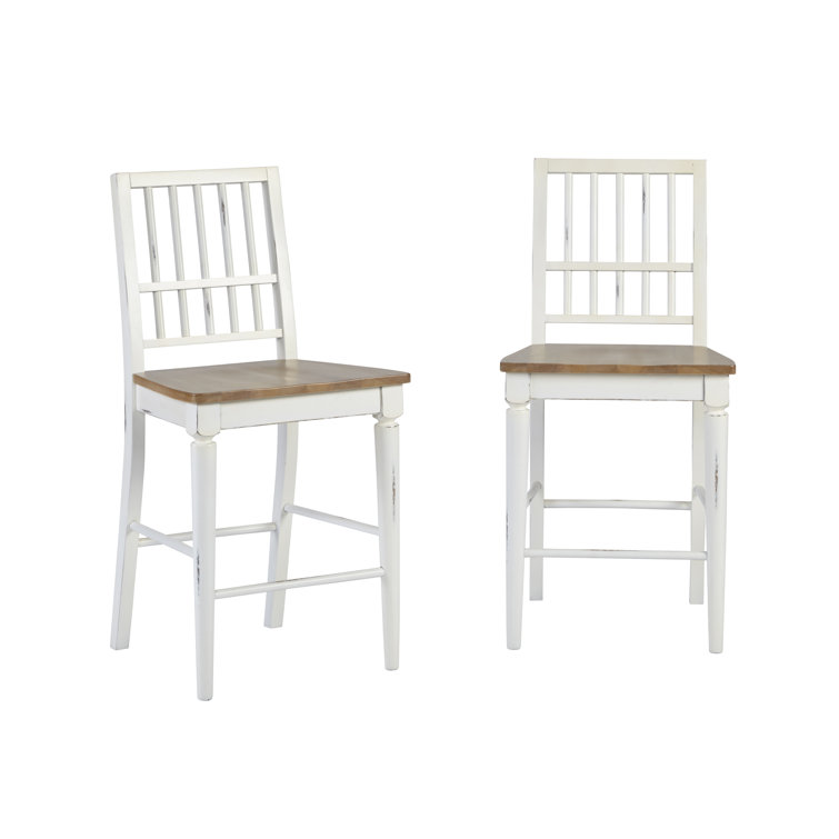 Beachcrest Home Orla Solid Wood 24.25" Counter Stool & Reviews | Wayfair.ca