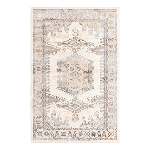 Langley Street Alamo Performance Ivory Rug & Reviews | Wayfair