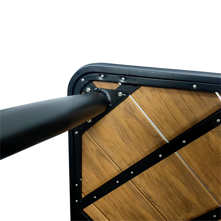 H&D Restaurant Supply, Inc. Aluminum Frame Patio Outdoor Table | Wayfair