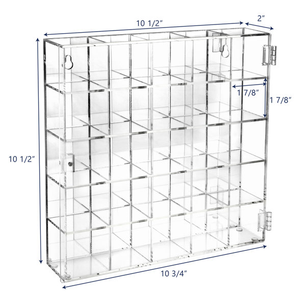 Ikee Design 10.5'' H x 10.75'' W Acrylic Trophy Display Case & Reviews ...