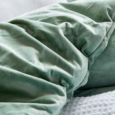 Coma Inducer Cuz I'm Cozy Green Velvet Coma Inducer Oversized Comforter ...