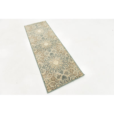 4'-6' Runner Green Hallway Runners You'll Love in 2020 | Wayfair