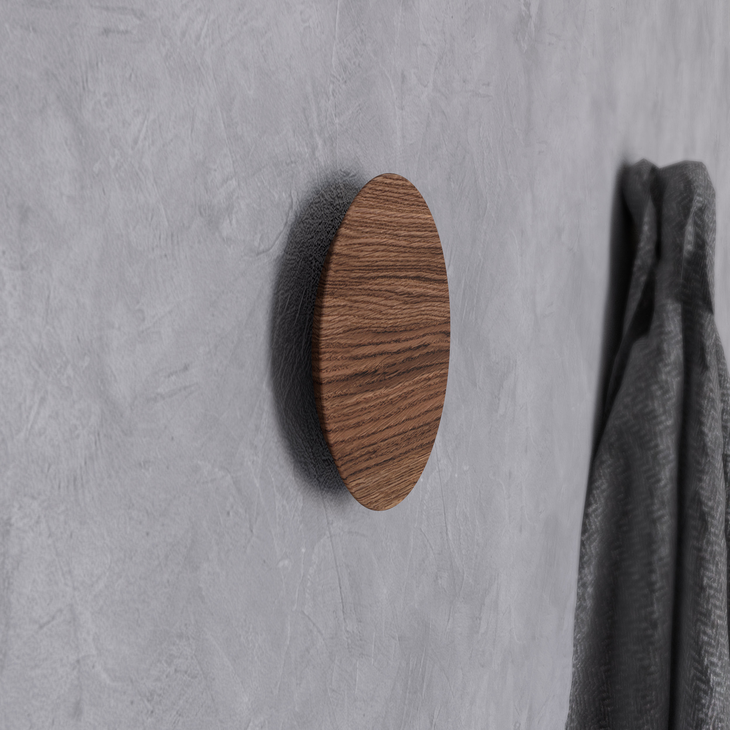 Millwood Pines Matta 3'' Wide Solid Wood Wall Hook | Wayfair
