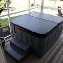 AquaRest Spas, powered by Jacuzzi® pumps Deluxe Storage Step & Reviews ...