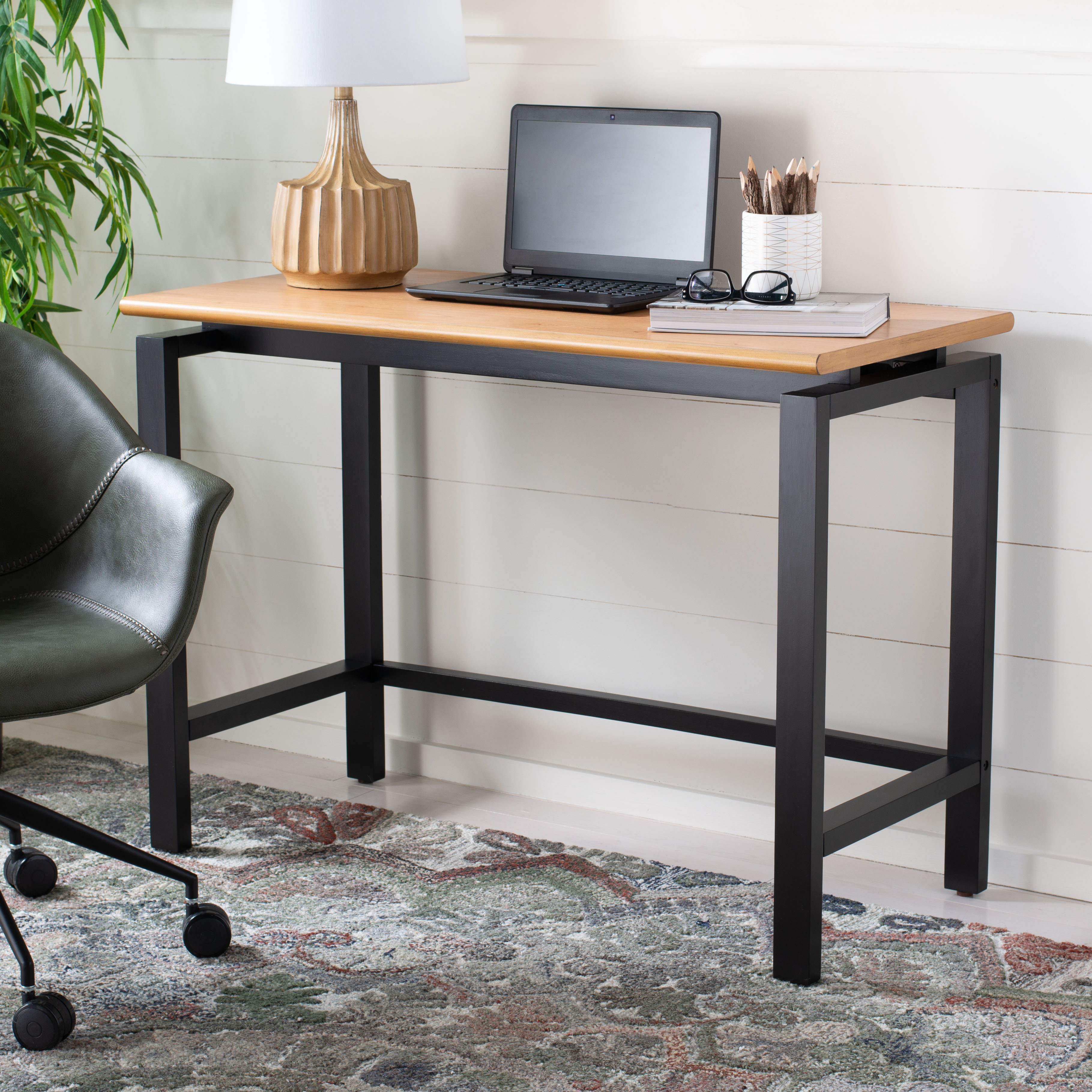 Latitude Run® Solid Wood Desk | Wayfair