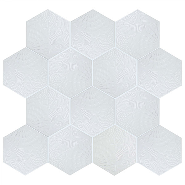 Merola Tile Gaudi Hex 9" x 10" Porcelain Wall & Floor Tile & Reviews ...