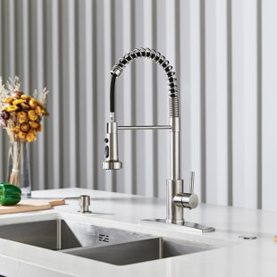 Wayfair | Brushed Nickel Kitchen Faucets