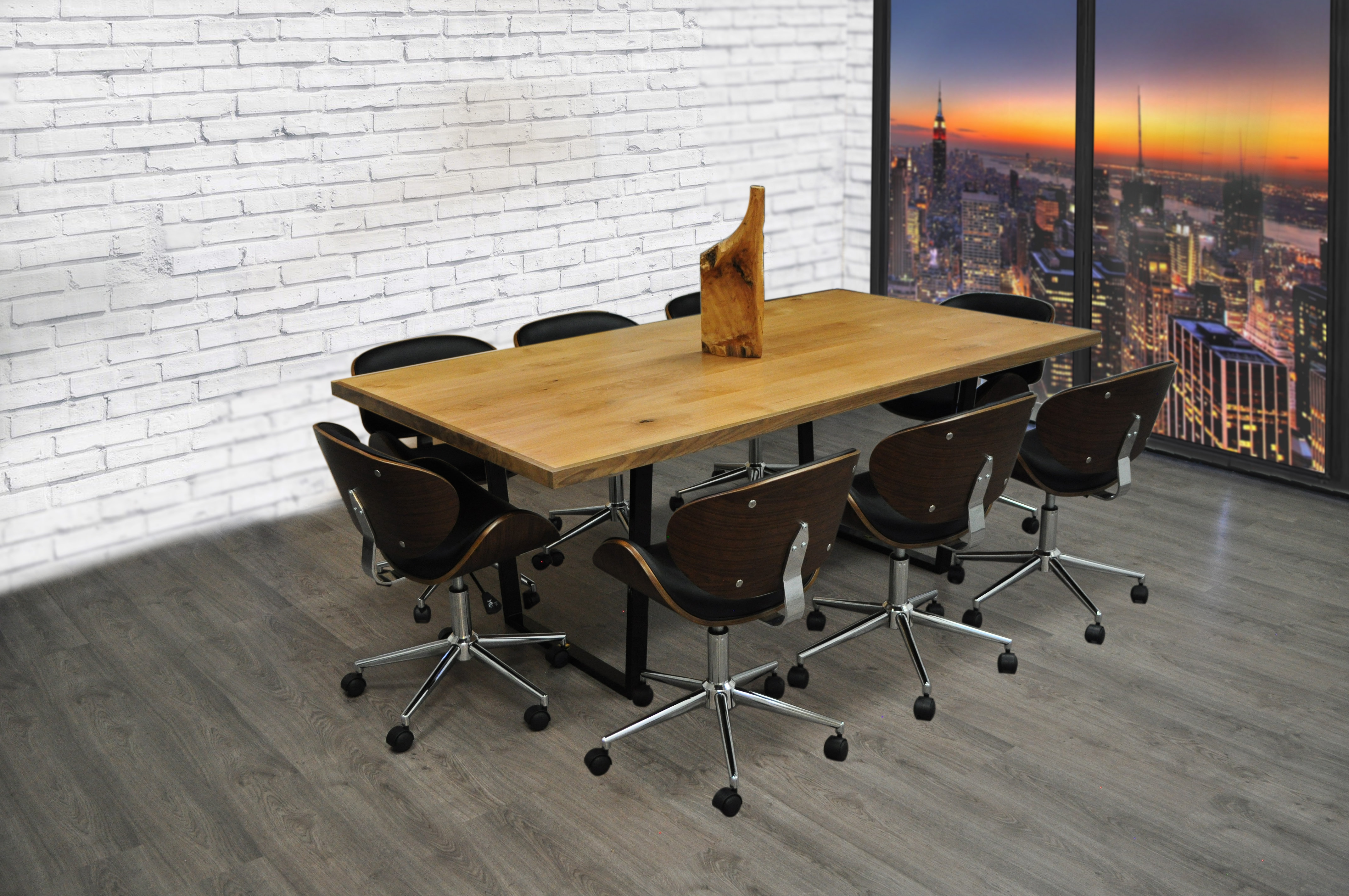 Symple Stuff Rectangular Conference Table and Chair Set | Wayfair
