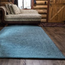 House of Hampton® Darryl Floral Handmade Looped/Hooked Wool Area Rug in ...