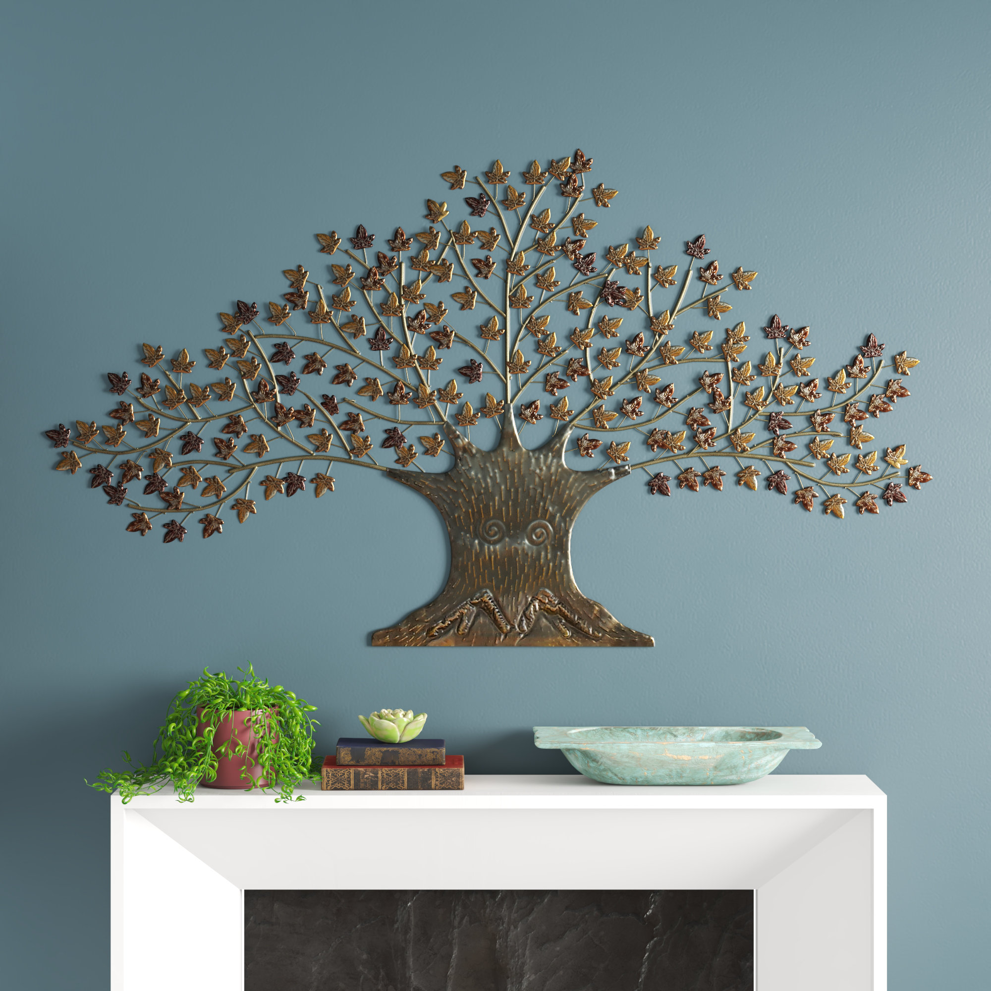 Lark Manor Metal Tree Wall Decor & Reviews | Wayfair