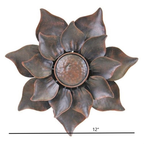 Williston Forge Jacqueli Kinetic Flower Kinetic Wall Garden Stake | Wayfair