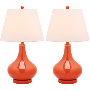Wayfair | Orange Table Lamps You'll Love in 2022
