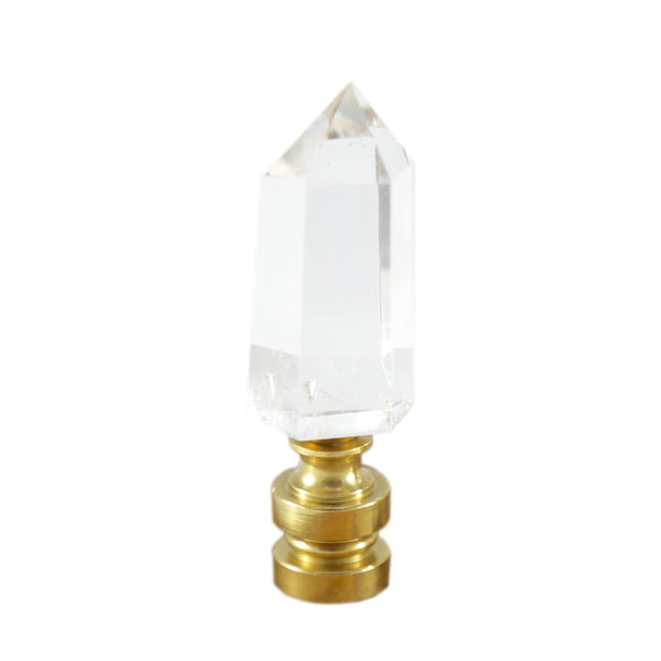 Stephen D. Evans Decorative Quartz Crystal Point Lamp Finial - Wayfair ...