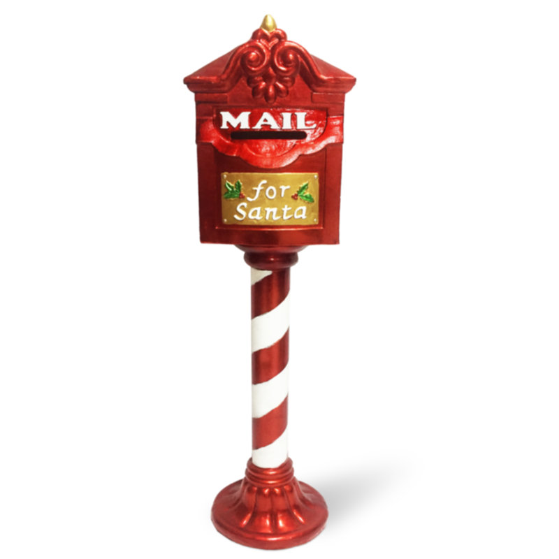 The Holiday Aisle Santa's Mailbox & Reviews | Wayfair