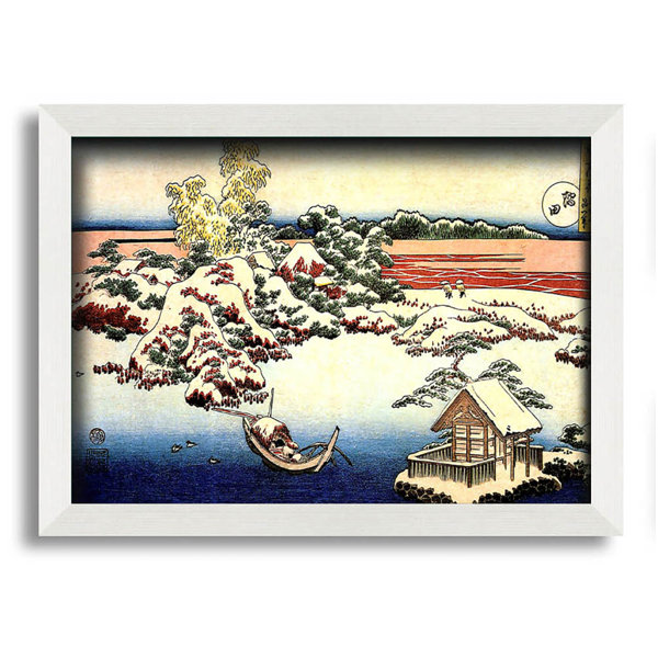 Rosalind Wheeler Daiona Winter Landscape Of Suda by Katsushika Hokusai ...