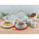 Creatable Porcelain China Dinnerware Set | Wayfair.co.uk