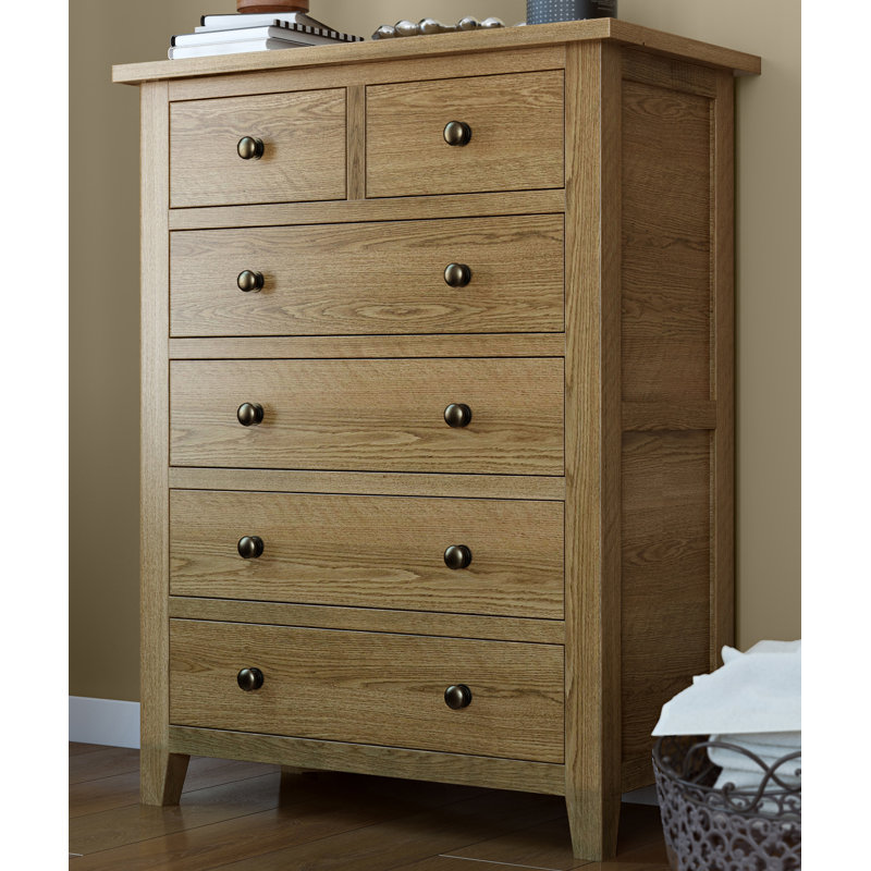 Three Posts Hamptonburgh 6 Drawer Chest of Drawers & Reviews | Wayfair ...