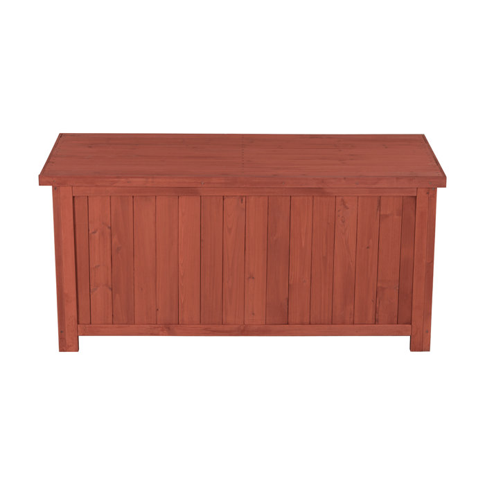 Leisure Season 67 Gallons Gallon Water Resistant Solid Wood Harvested ...