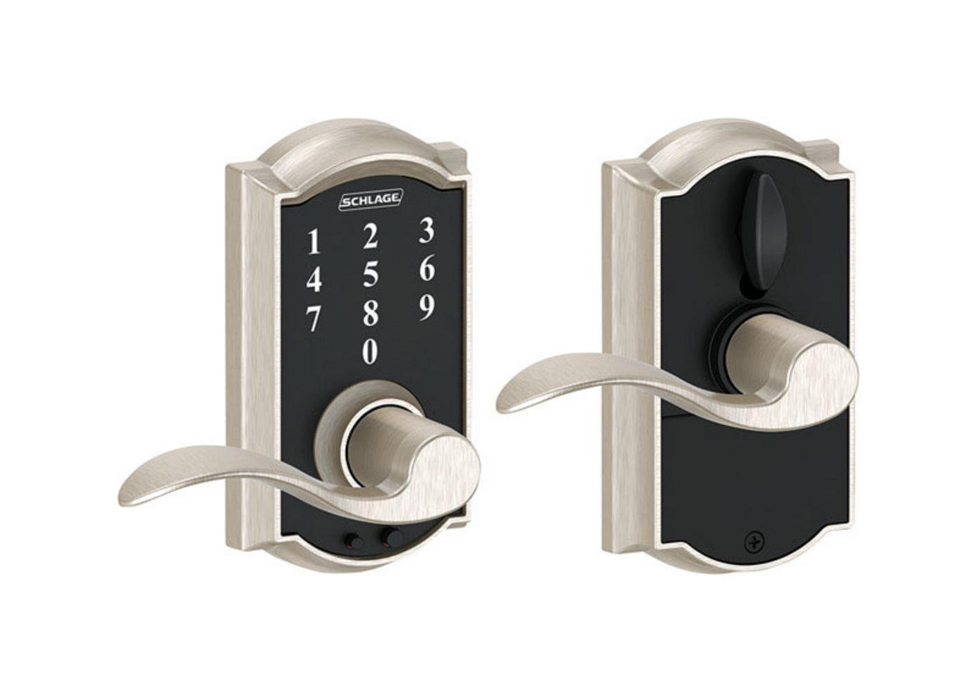 Schlage Steel Electric Touchscreen Keyless Entry | Wayfair