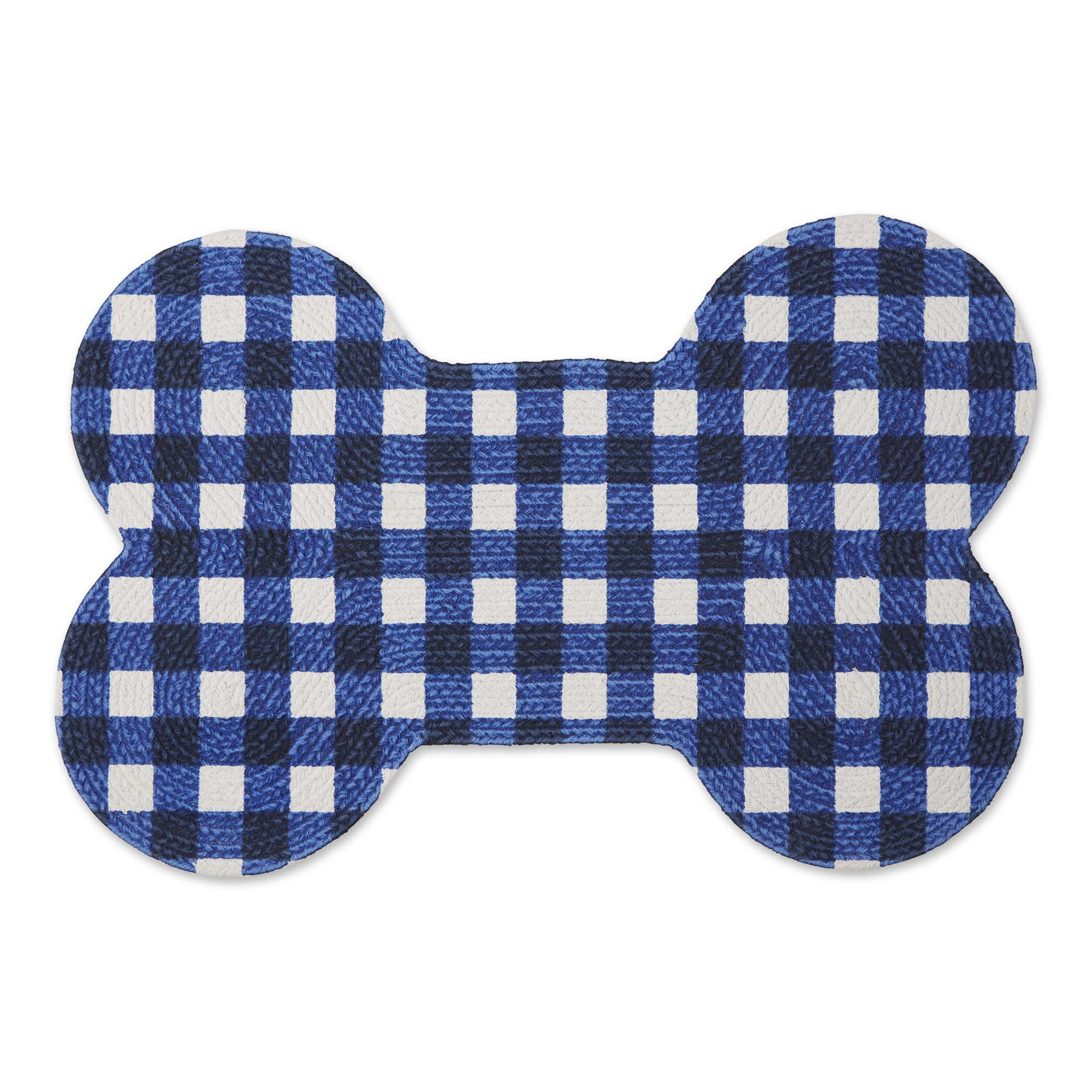 Tucker Murphy Pet™ Houstonia Buffalo Check Bone Shaped Mat | Wayfair