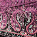 Bungalow Rose Yareli Oriental Area Rug in Lilac/Black & Reviews | Wayfair