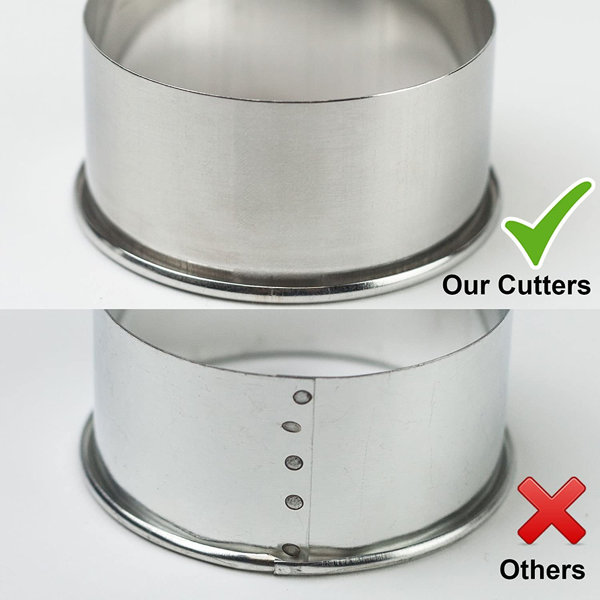 HUJI 11 Piece Round Dough Cutter Set | Wayfair