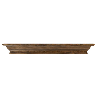Alcott Hill® Marion Floating Wood Fireplace Mantal Shelf - Provincial ...