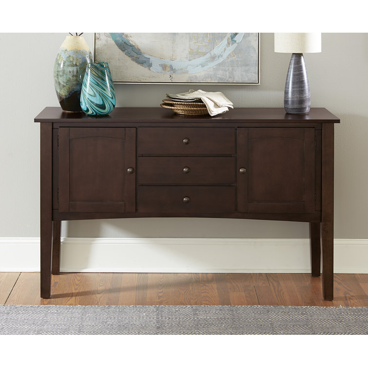 Gracie Oaks Upshaw 60'' Wide 3 Drawer Buffet Table & Reviews | Wayfair.ca